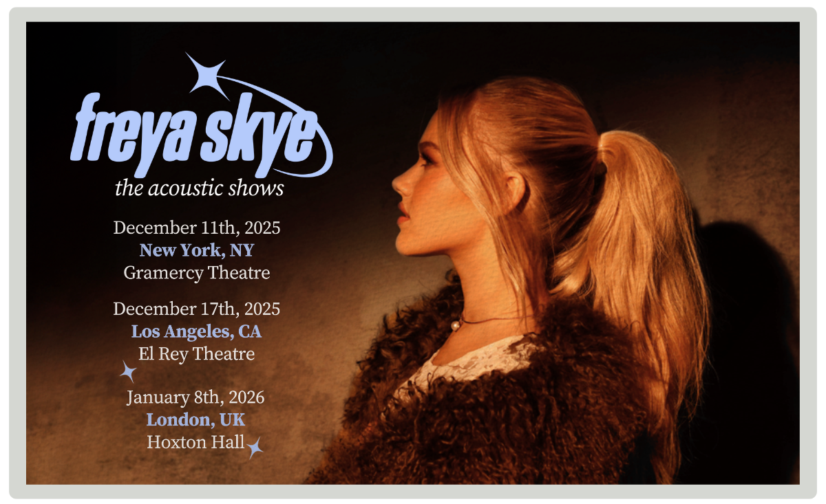 Tour | Freya Skye